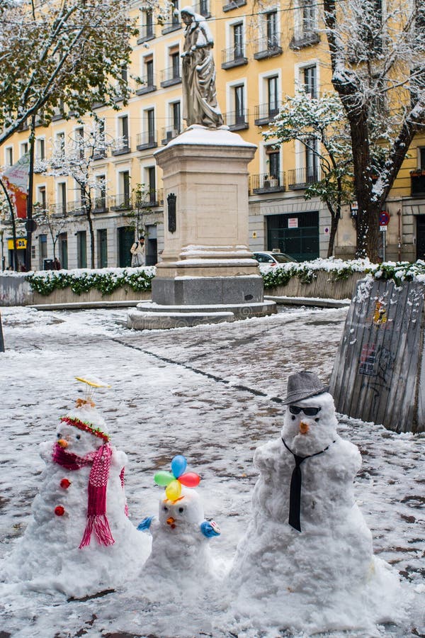 Invierno en Madrid imagen de archivo. Imagen de parque - 50749041