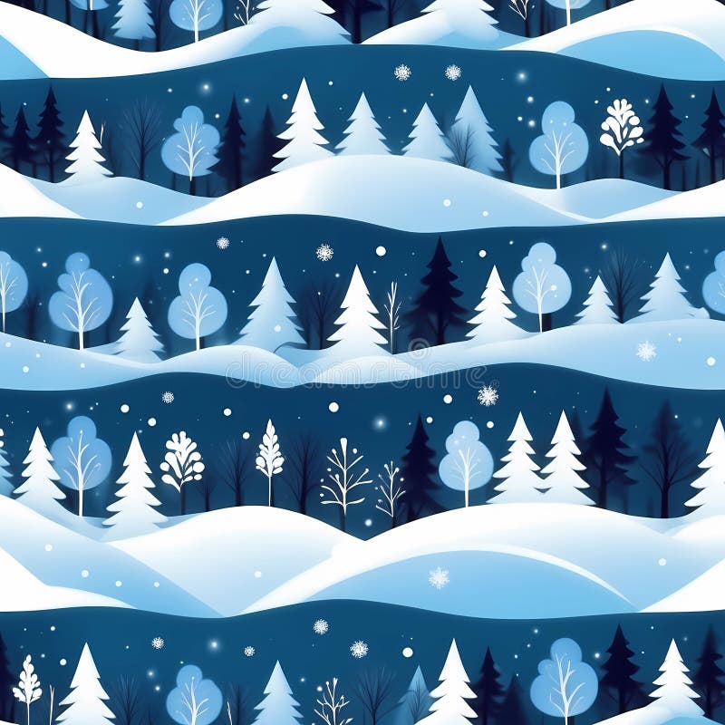 Invierno. Hermosa Imagen Vectorial Del Invierno Stock de ilustración ...