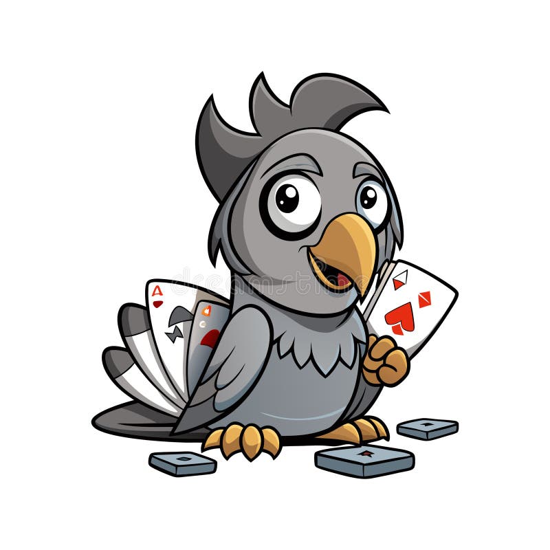 Invigorated Parrot Playing Cards Stock Illustrations – 8 Invigorated ...
