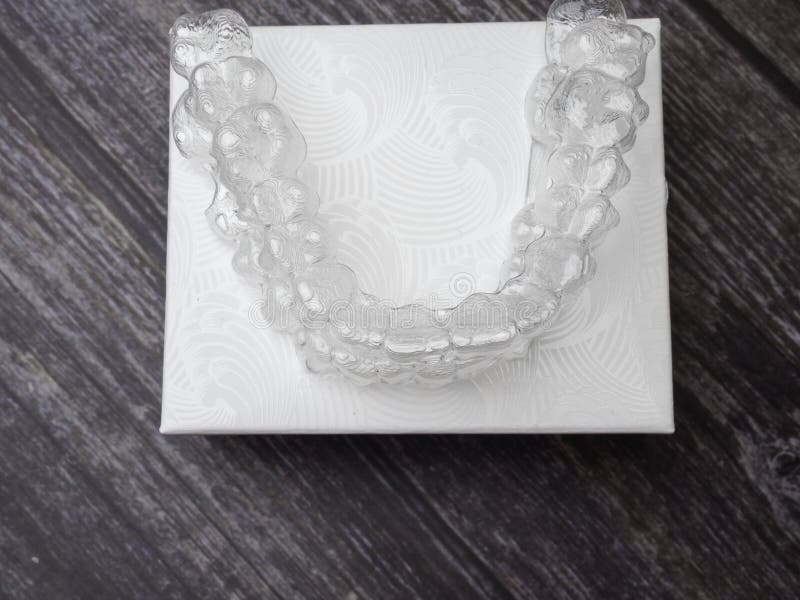 Invisalign Braces. Invisible Brackets Stock Photo - Image of braces ...