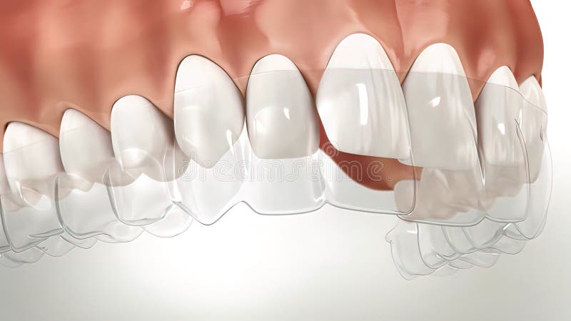 Invisalign Braces or Invisible Retainer Make Bite Correction. Medically ...