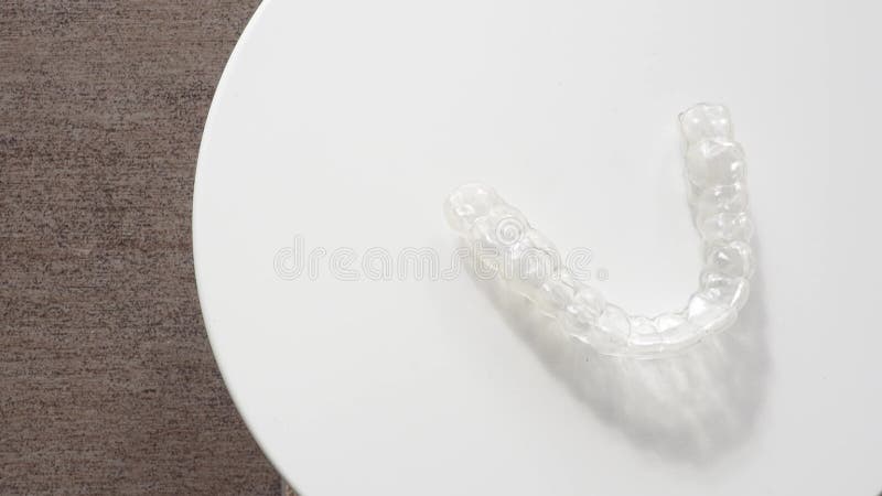 Invisalign Removable and Invisible Retainer Stock Video - Video of ...