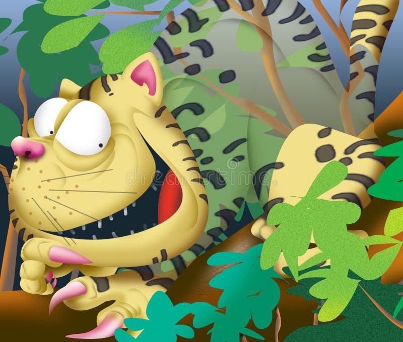 Invisible cat stock illustration. Illustration of color - 11029813