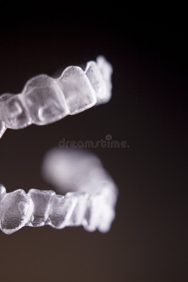Invisible dental retainers stock photo. Image of brackets - 90397950