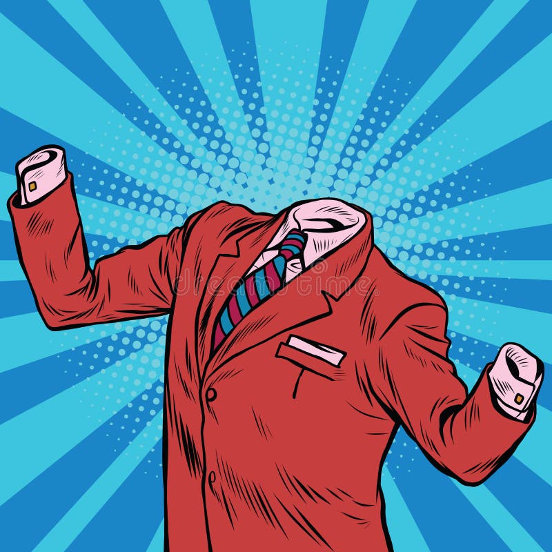 The Invisible Man Businessman Stock Vector - Illustration of manager ...