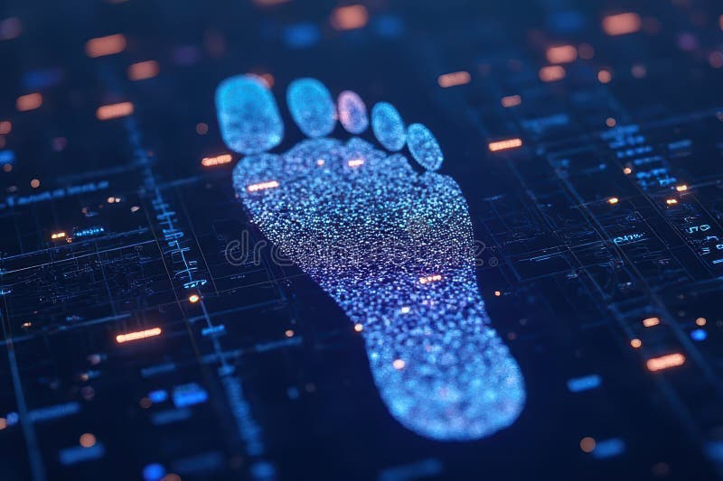 Invisible Web and Modern Digital Explorations Stock Illustration ...