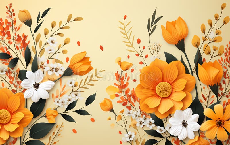 Invitation Card Against Yellow Background Stock Image - Image of ...