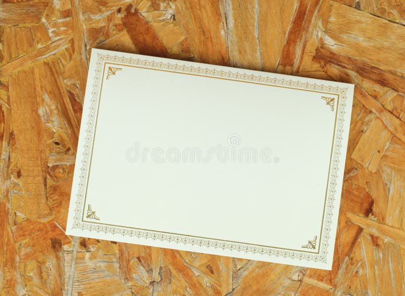 Blank greeting card stock photo. Image of card, greeting - 12527792