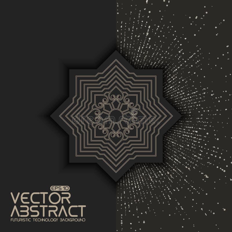 Invitation, Cards with Ethnic Arabesque Elements. Zentangle Styled ...