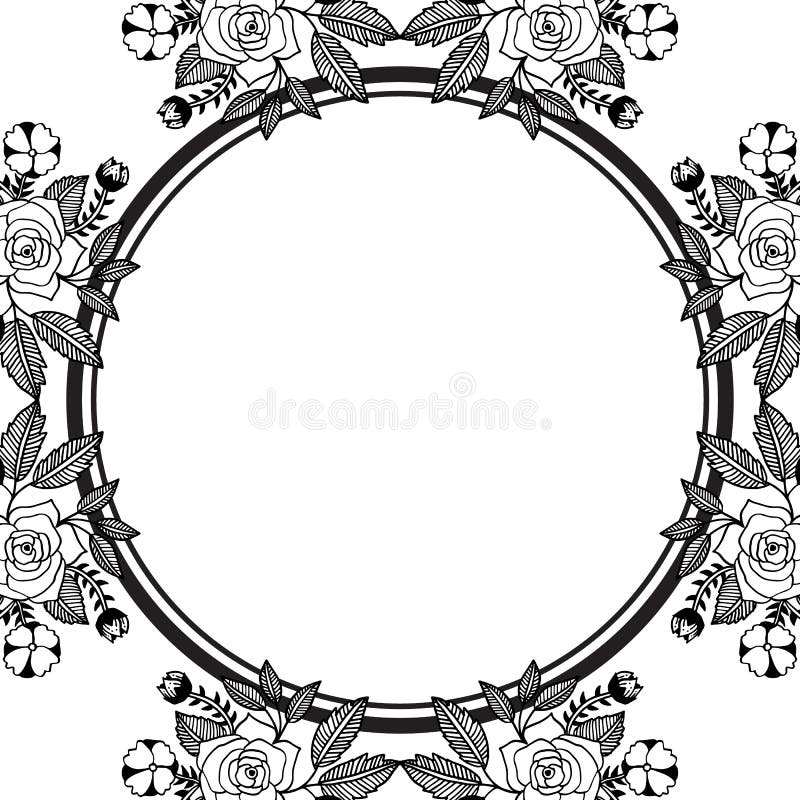 Invitation Cards, Greeting Cards, Design Elegant Floral Frame. Vector ...