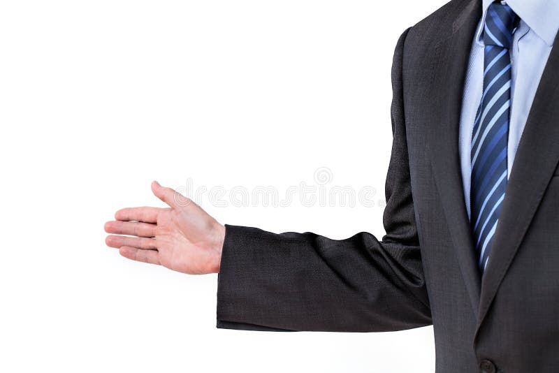 Invitation Gesture by Woman , Inviting , Portrait on White Background ...