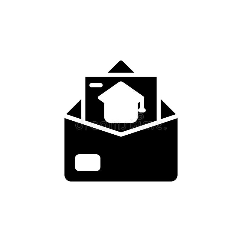 Invitation Icon. Online Learning Icon. Perfect for Application, Web ...