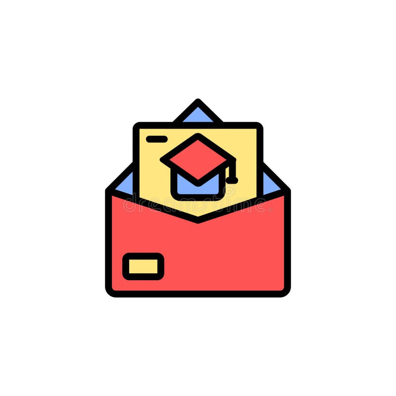 Invitation Icon. Online Learning Icon. Perfect for Application, Web ...