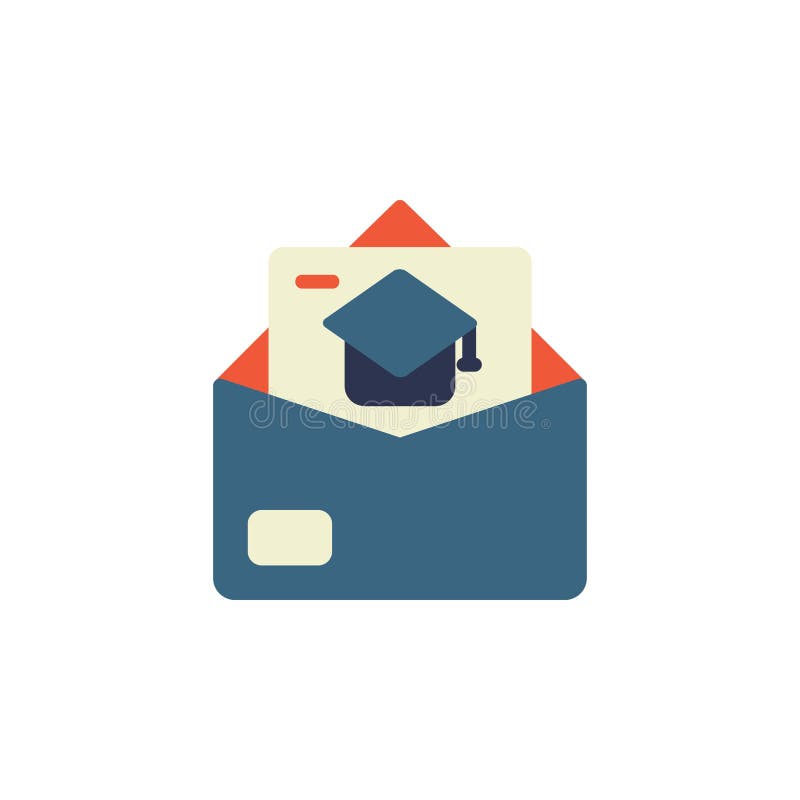 Invitation Icon. Online Learning Icon. Perfect for Application, Web ...