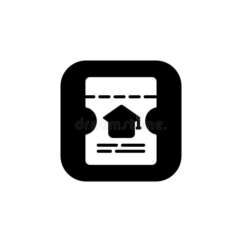 Invitation Icon. Online Learning Icon. Perfect for Application, Web ...