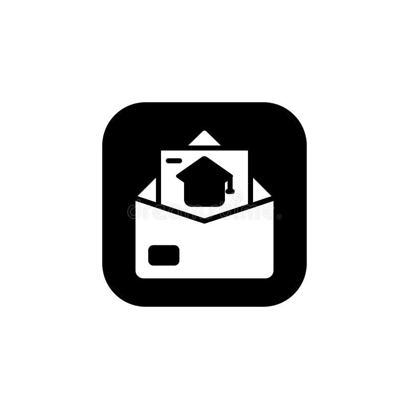 Invitation Icon. Online Learning Icon. Perfect for Application, Web ...