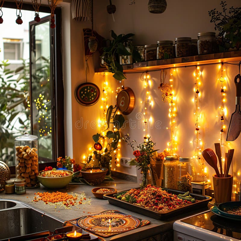 Diwali String Lights Stock Illustrations – 438 Diwali String Lights ...