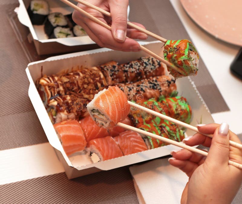 Delicate Sushi Bites Stock Photos - Free & Royalty-Free Stock Photos ...