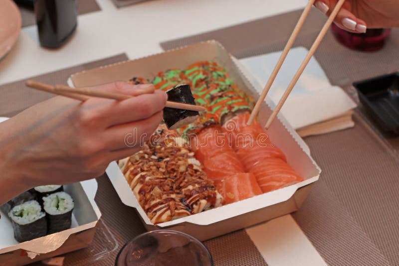 Delicate Sushi Bites Stock Photos - Free & Royalty-Free Stock Photos ...
