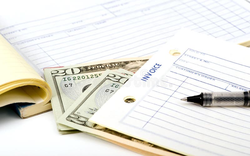 Paid Invoice stock image. Image of paperwork, account - 16938601