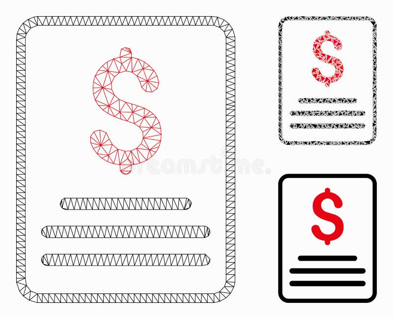 Invoice Budget Vector Mesh 2D Model and Triangle Mosaic Icon Stock ... Invoice Budget Vector Mesh 2D Model and Triangle Mosaic Icon Stock ...