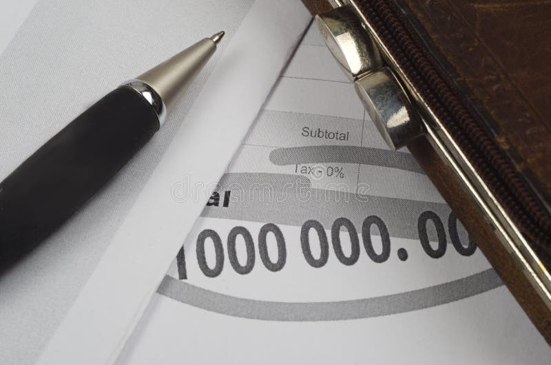 Invoice Forms on a Light Table Stock Photo - Image of form, invoice ...