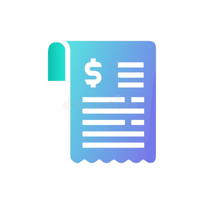Invoice Management Icon Design Stock Vector - Illustration of corporate ...