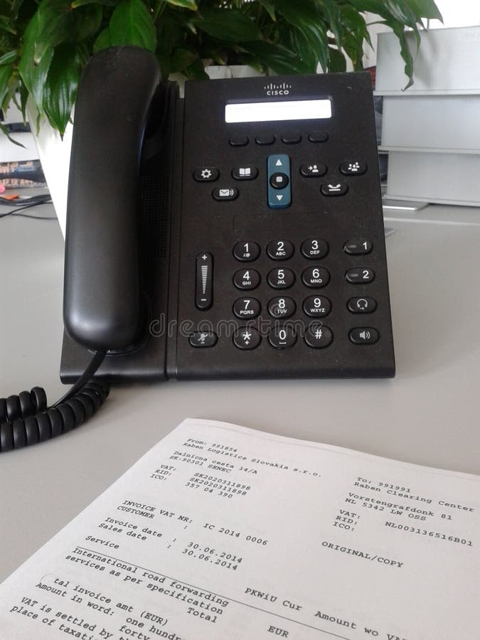 Invoice and phone editorial photo. Image of product, invoice - 42957321