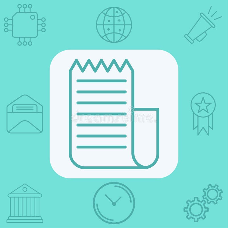 Invoice Pictogram Stock Illustrations – 2,236 Invoice Pictogram Stock ...