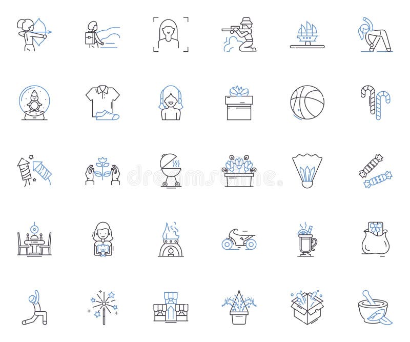 Involved Line Icons Collection. Participate, Engaged, Active ...