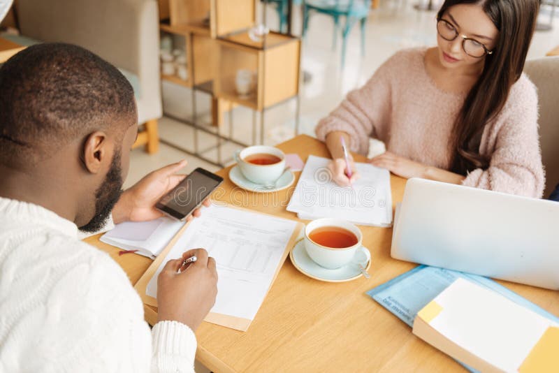 INvolved Smart Students Learning Stock Photo - Image of book ...