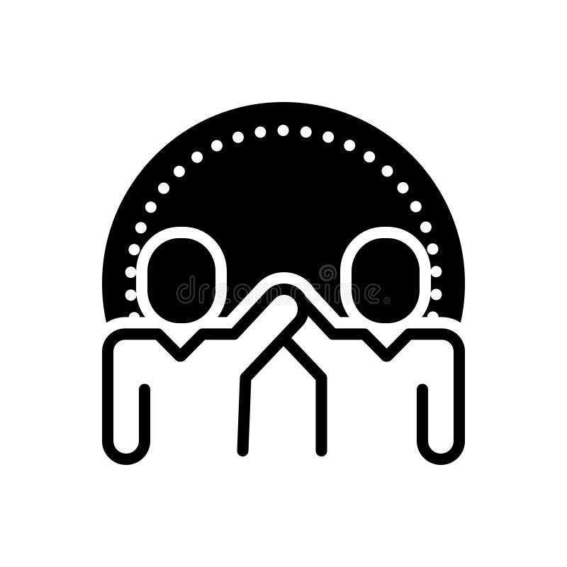 Black Solid Icon for Involves, Require and Entail Stock Vector ...