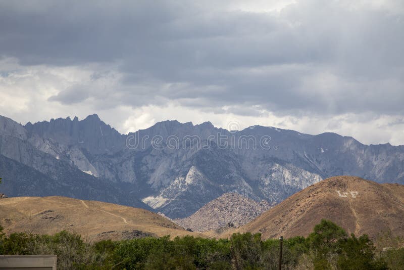 Inyo County Mountains stock photo. Image of natural - 100079302