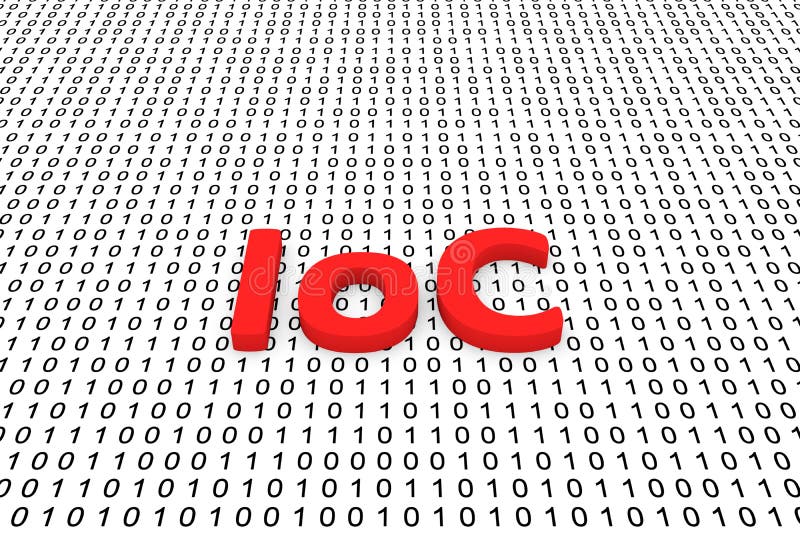 IoC stock illustration. Illustration of binary, control - 97006424