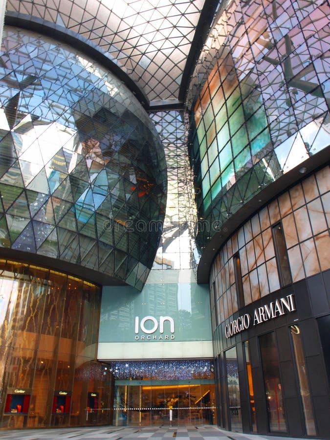 ION Orchard editorial stock image. Image of boutiques - 17438874