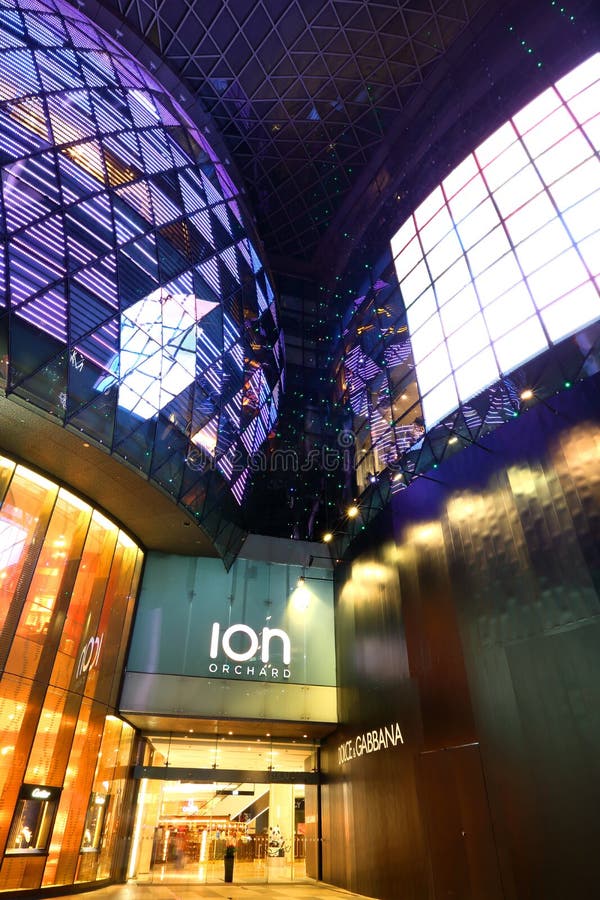 ION Orchard Shopping Mall Singapore Editorial Stock Image - Image of ...