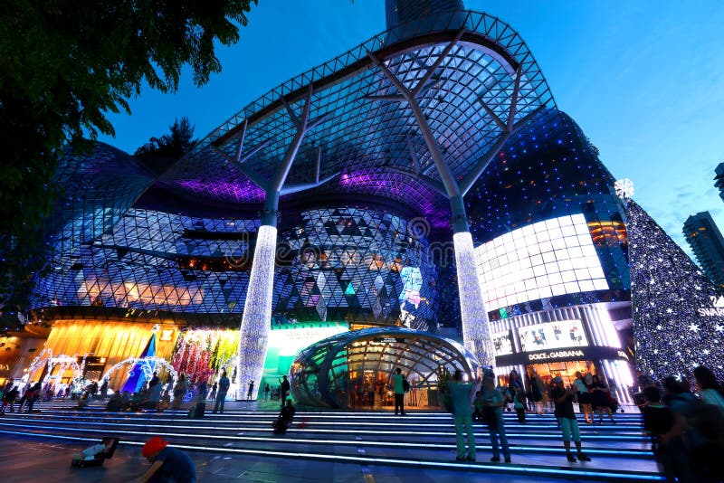 ION Orchard Shopping Mall Singapore Editorial Stock Image - Image of ...