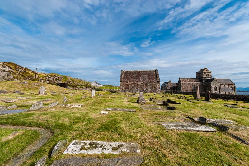 Abbaye d'Iona image stock. Image du saint, cloître, héritage - 20950285