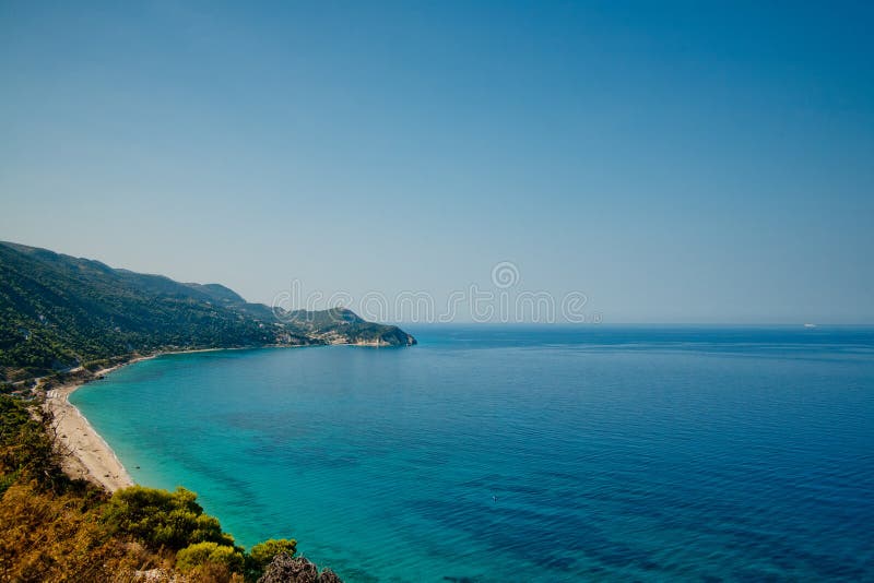Ionian sea 2 stock image. Image of nidri, black, nikita - 21360605