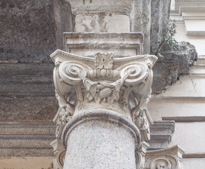 Ionic capital stock image. Image of order, building, greece - 59532019
