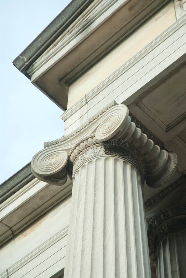 Ionic Capitol stock photo. Image of architectural, classical - 48178260