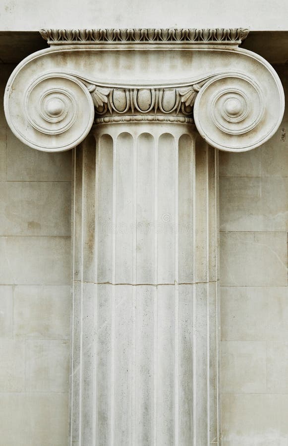 Ionic column stock image. Image of roman, greece, museum - 14237007
