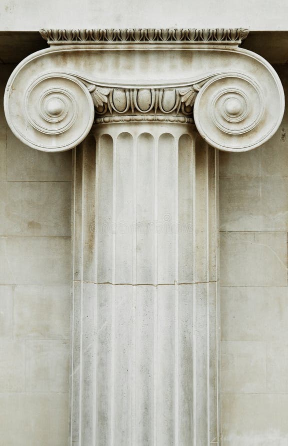 Ionic column stock image. Image of roman, greece, museum - 14237007