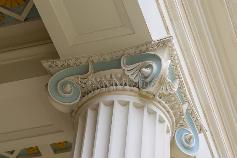 Ionic Column stock photo. Image of greek, support, classical - 89384428