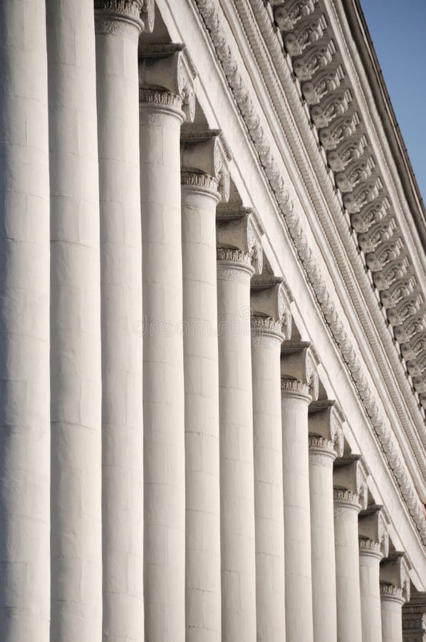 Ionic columns stock photo. Image of museum, architecture - 11900504