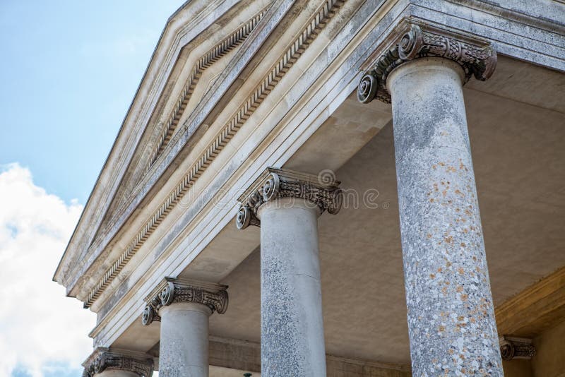 Ionic columns stock photo. Image of culture, england - 51006148