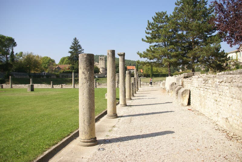 Doric Columns and the Hellenistic Gate in the Ancient Greek Ci Stock ...