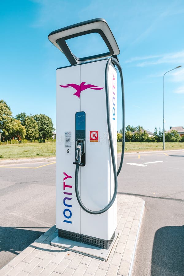 IONITY charging station editorial photography. Image of green - 226074292