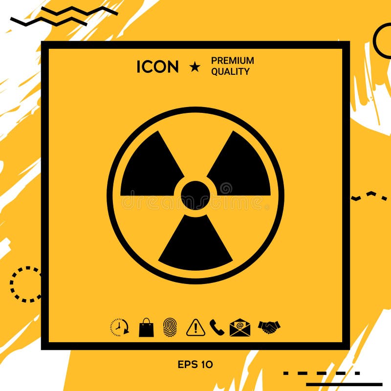Ionizing Radiation Icon Stock Illustrations – 541 Ionizing Radiation ...