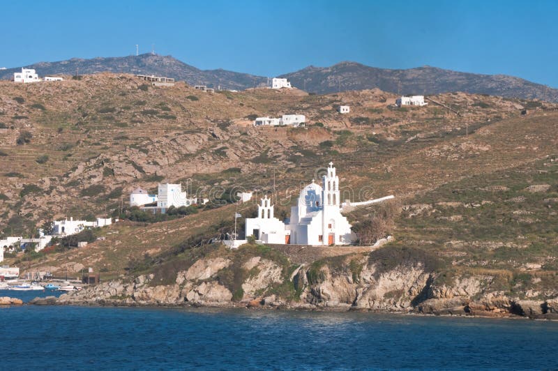 Ios, cyclades island stock image. Image of european, tourism - 16621781